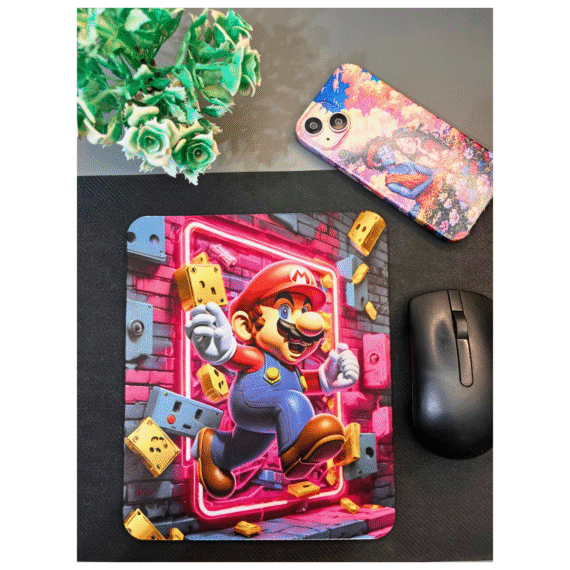 Super Mario Gaming Mouse Pad – Trying Skins